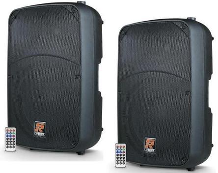 Par De Caixas Ativas 15 Staner Sr315A Com Bluetooth 300Wrms - Megafone ...