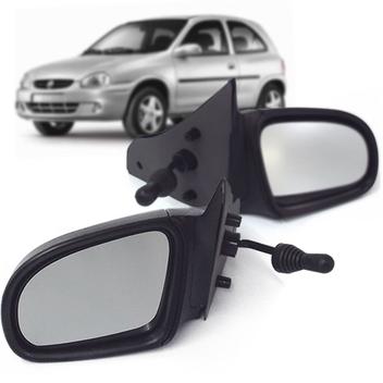 Par De Espelho Retrovisor Com Controle Manual Metagal Corsa 1994 A 2017 Kit816 - Retrovisores de ...