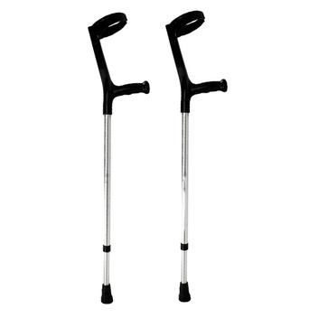 Par De Muleta Canadense Articulada Até 110kg Preto Sequencial - Muleta ...