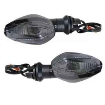 Par De Pisca Cristal ou Fumê Seta Titan Fan Moto 125 150 160 2014 á ...