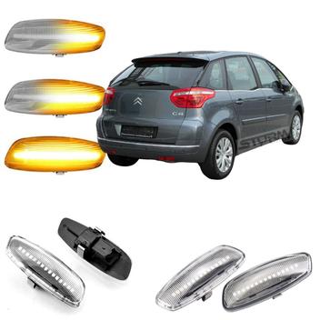 Par De Pisca Seta Sequencial Citroen C4 Retrovisor Luz Led - Peugeot E ...