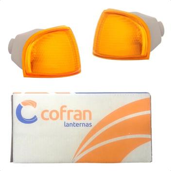 Par Lanterna Dianteira Volkswagen Gol 1995 a 1999 Ambar Mod Cofran ...