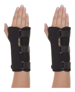 Par Munhequeira Com Tala Túnel Do Carpo Imobilizar Punho Mão Braço ...