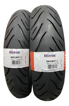 Par Pneu 110/70-17 + 140/70-17 Sport R - CB 300 CBR 250R Twister Fazer 250 Mt 03 - Technic ...