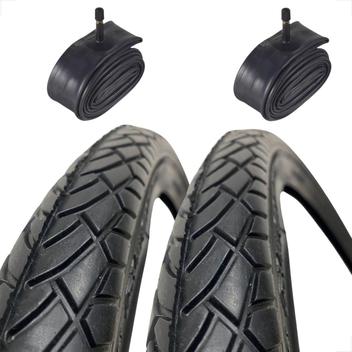Par Pneu Bicicleta Shiver tipo praieiro Aro 24 X 1.95 + Par Camara de ...