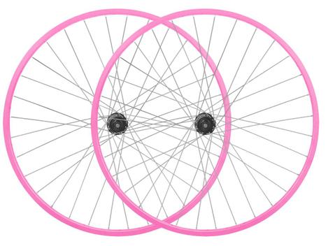 Par Roda Aro 20 V-Brake Alumínio 36F Rosca Rosa - N/A - Aro para Moto ...