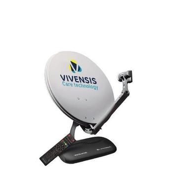 Parabólica Digital Vivensis TV Sat - Receptor VX10 Full HD - Receptor ...