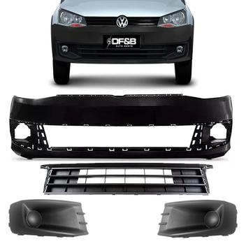 Parachoque Dianteiro Saveiro G6 2013 A 2016 Preto Texturizad - DFEB ...