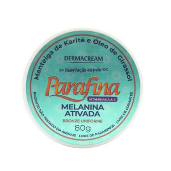 Parafina Bronze Melanina Ativada Hidrata Pele Demacream 80g ...