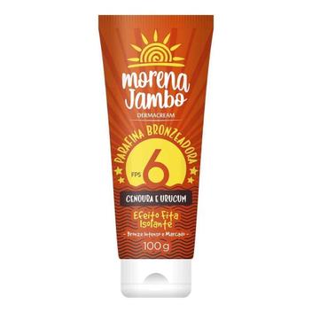 Parafina Morena Jambo Cenoura & Urucum Dermacream 100G - Dermachem - Legumes - Magazine Luiza