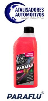PARAFLU Aditivo de Radiador Pronto Uso Rosa long life bio orgânico 1 ...