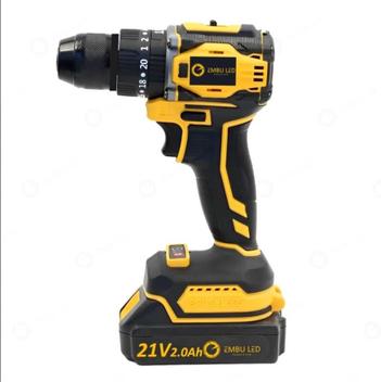 Parafusadeira 21v Amarela Bateria Embuled ** - Parafusadeira - Magazine ...