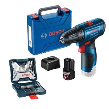 Parafusadeira Furadeira Bosch Gsr120-Li 12V 1 Bat + Acess ...