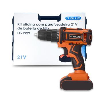 Parafusadeira Furadeira profissional 60 Acessorios 21v - Outros ...