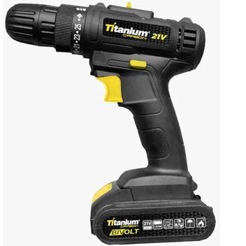 Parafusadeira/Furadeira Titanium 3/8 21V Bivolt - Parafusadeira ...