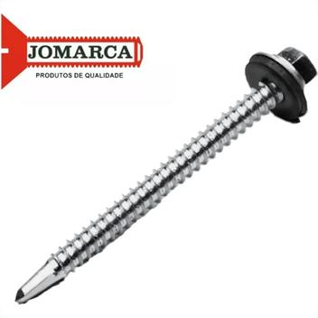 Parafuso Sextavado Auto Brocante + Arruela Jomarca 12Mm X 4'' - Prego ...
