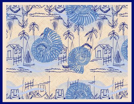 PAREÔ no Tecido Sedinha Ideal para Saída de Banho, Tecido de Canga Sem ...