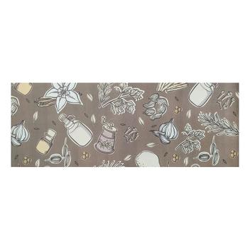 Passadeira de cozinha PVC estampado temperos 110x40cm - Uzoo - Tapete ...