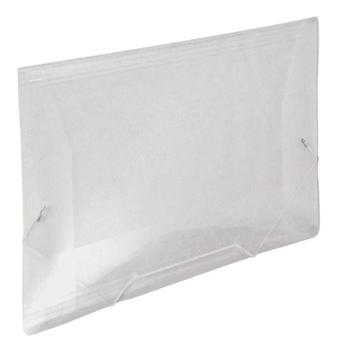 Pasta Arquivo A3 Cristal com Elástico para Fechamento Ideal para ...