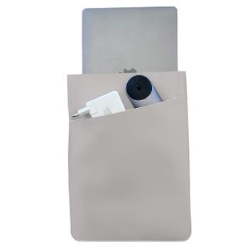 Pasta Case Para Notebook De Couro Branco Com Bolso - 13 - Next Road ...