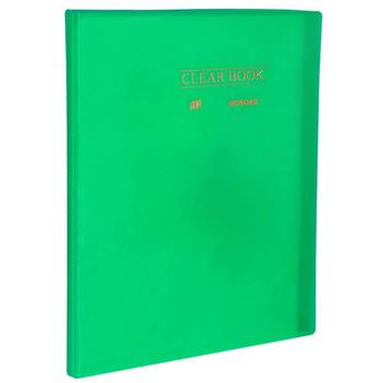 Pasta Catálogo A4 com 50 Folhas Plásticas Transparente Clearbook Yes ...