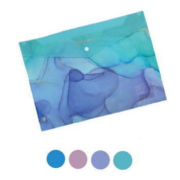 Pasta Colorida Porta Documentos Envelope A4 Divisórias - Inter - Pastas ...