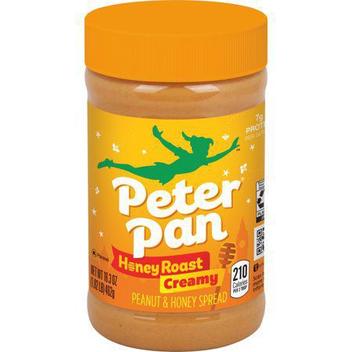 Pasta De Amendoim Peter Pan Natural Creamy com mel 462g - Pasta de ...