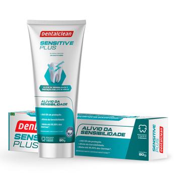 Pasta de Dente Gel Dental Sensitive Plus 90g Creme Dental Sensíveis ...