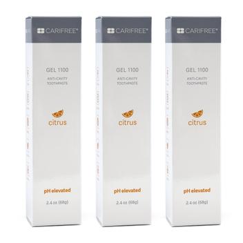 Pasta de Dentes CARIFree Gel 1100 - Anti-Cáries com Nano Hidroxiapatita ...