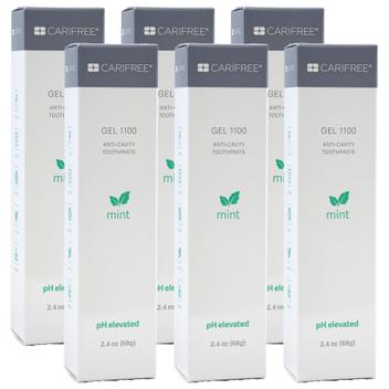 Pasta de Dentes CARIFree Gel 1100 - Anti-Cáries com Nano Hidroxiapatita ...