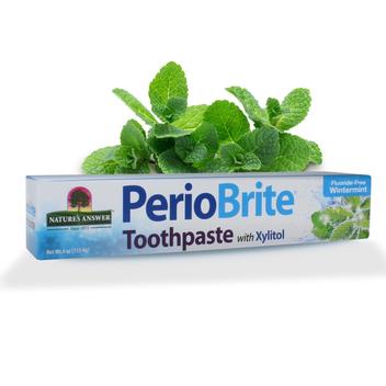 Pasta de Dentes Clareadora Nature's Answer Periobrite - 120ml - Creme e ...