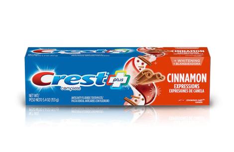 Pasta de Dentes Crest Complete Cinnamon Rush - 160ml (Pack c/ 6 ...