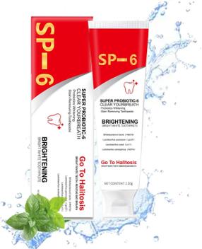 Pasta de Dentes WESUN Super Probiotics P-6 Ultra Whitening - 145ml ...