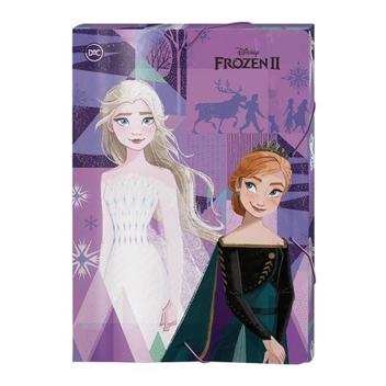 Pasta Organizadora Frozen Ii Elza Ana Olaf Roxo Disney Store - DAC ...