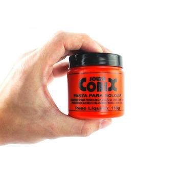 Pasta para Soldar Pote 110g COBIX Decapagem Fluxo Mistura Pastosa ...