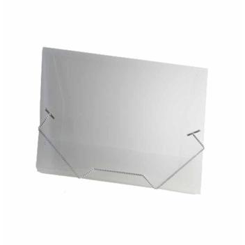 Pasta Plástica Aba Elástica 1/2 Fina Transparente 0763 Plascony - 10un ...