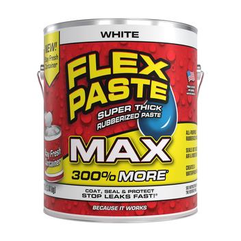 Pasta Putty Flex Pintável à Prova de Água (MAX 5,44 kg), lata branca ...