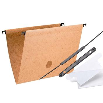 Pasta Suspensa Arquivo Kraft com Haste Dello C/10 - Pasta Suspensa ...