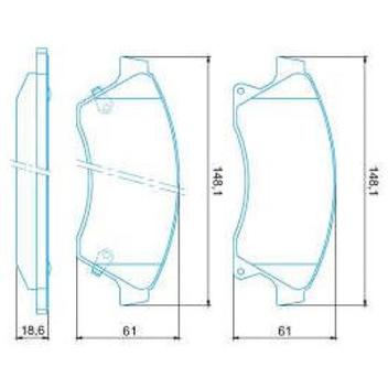 Pastilha de Freio Chevrolet Cruze Sport6 2012 a 2021 JURID - Pastilha ...