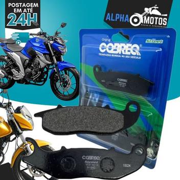 Pastilha De Freio Cobreq Titan 150 Fan 125 150 160 2009 Mix Flex Fazer ...