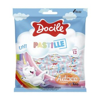 Pastilha de frutas pastille mini 12 unicórnio docile - Pastilha Drops ...