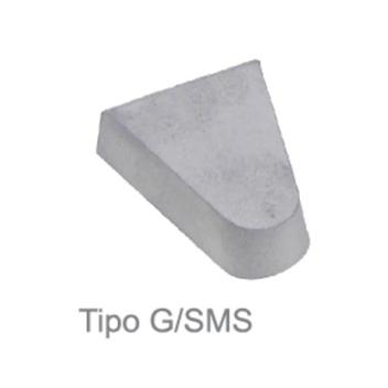 Pastilha de Solda - Metal duro (MD) - Tipo G/SMS8 - Classe P30 - DIN ...