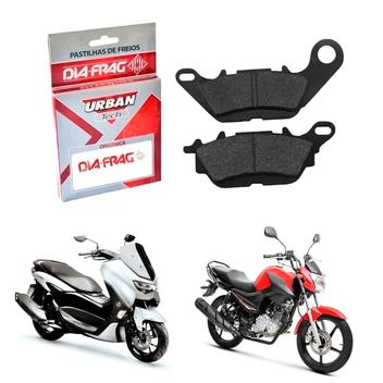 Pastilha Dianteira Diafrag Fazer 150 2014-2020 Dfp-20840 - Pastilha de ...