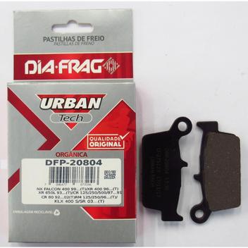 Pastilha Freio Klx 300 R 1997 a 2008 DFP-20804 - DIA-FRAG - Pastilha de ...