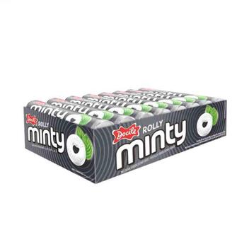 Pastilha Rolly Minty Extra Forte Com 16 Unidades - Docile - Pastilha ...