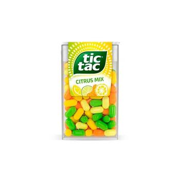Pastilha Tic Tac Citrus Mix 14g - Pastilha Drops - Magazine Luiza