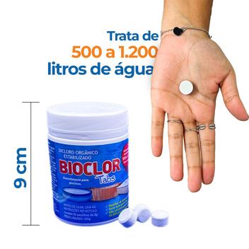 Pastilhas Cloro p/ Piscinas Infláveis c/ 50un Bioclor Tabs - Clorin - Tratamento de Água de ...