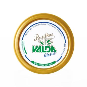 Pastilhas Valda Classic Sabor Mentol, Eucalipto e Timol 50g - Pastilha Drops - Magazine Luiza