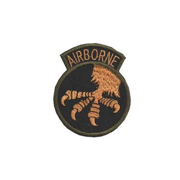 Patch Bordado Airborne Garra Com Fecho De Contato - Mundo Do Militar - Armarinhos - Magazine Luiza