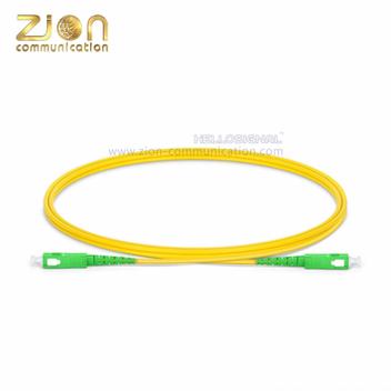 Patch cord sc/apc - sc/apc sm 2.0mm 2 m simplex monomodo - O-TECH - Materiais Elétricos ...